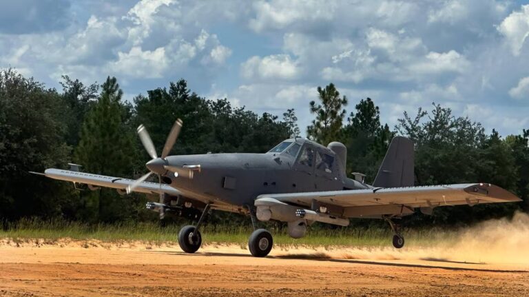 OA-1K Skyraider II Becomes US Air Force's First Tailwheel Aircraft In ...